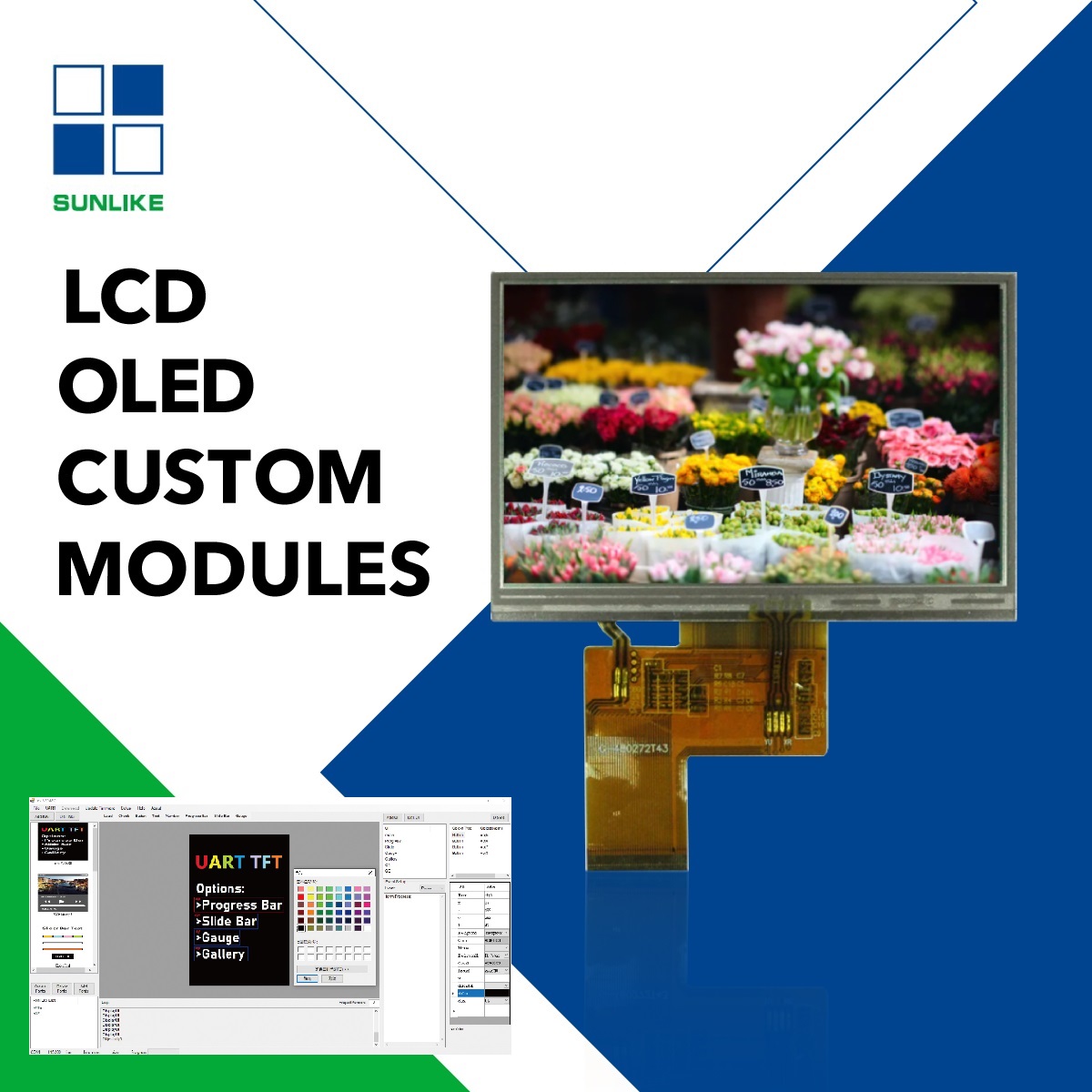 SUNLIKE DISPLAY - LCD/ TFT/ OLED/ LED & Custom Display Modules (03/2024)
